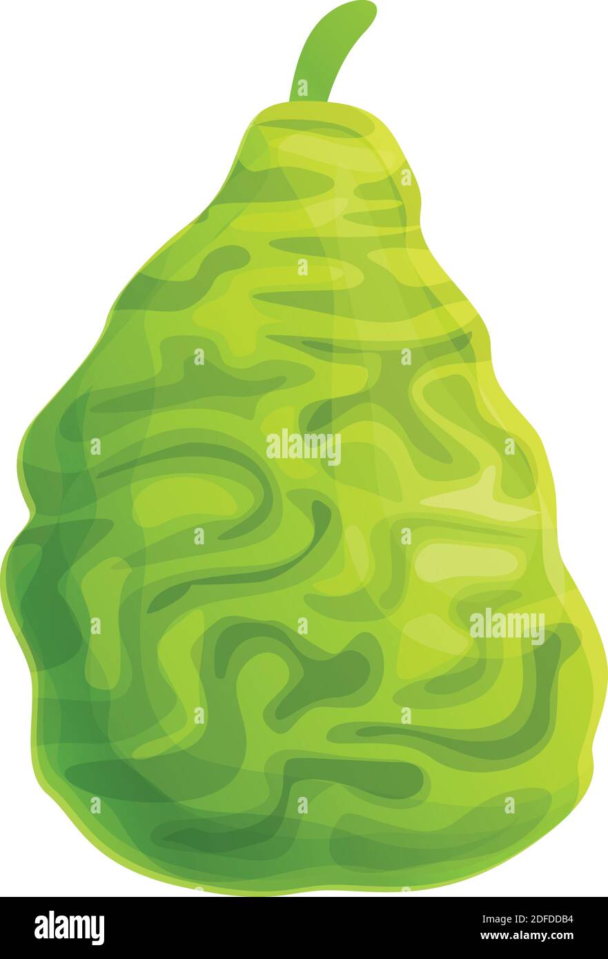 Whole bergamot icon. Cartoon of whole bergamot vector icon for web ...