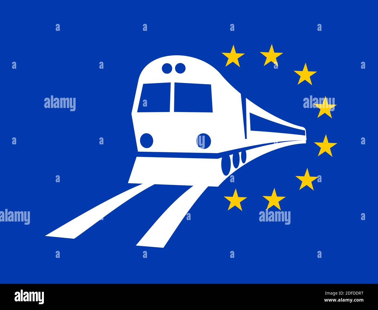 Rail pictogram on traffic sign hi-res stock photography and images - Alamy