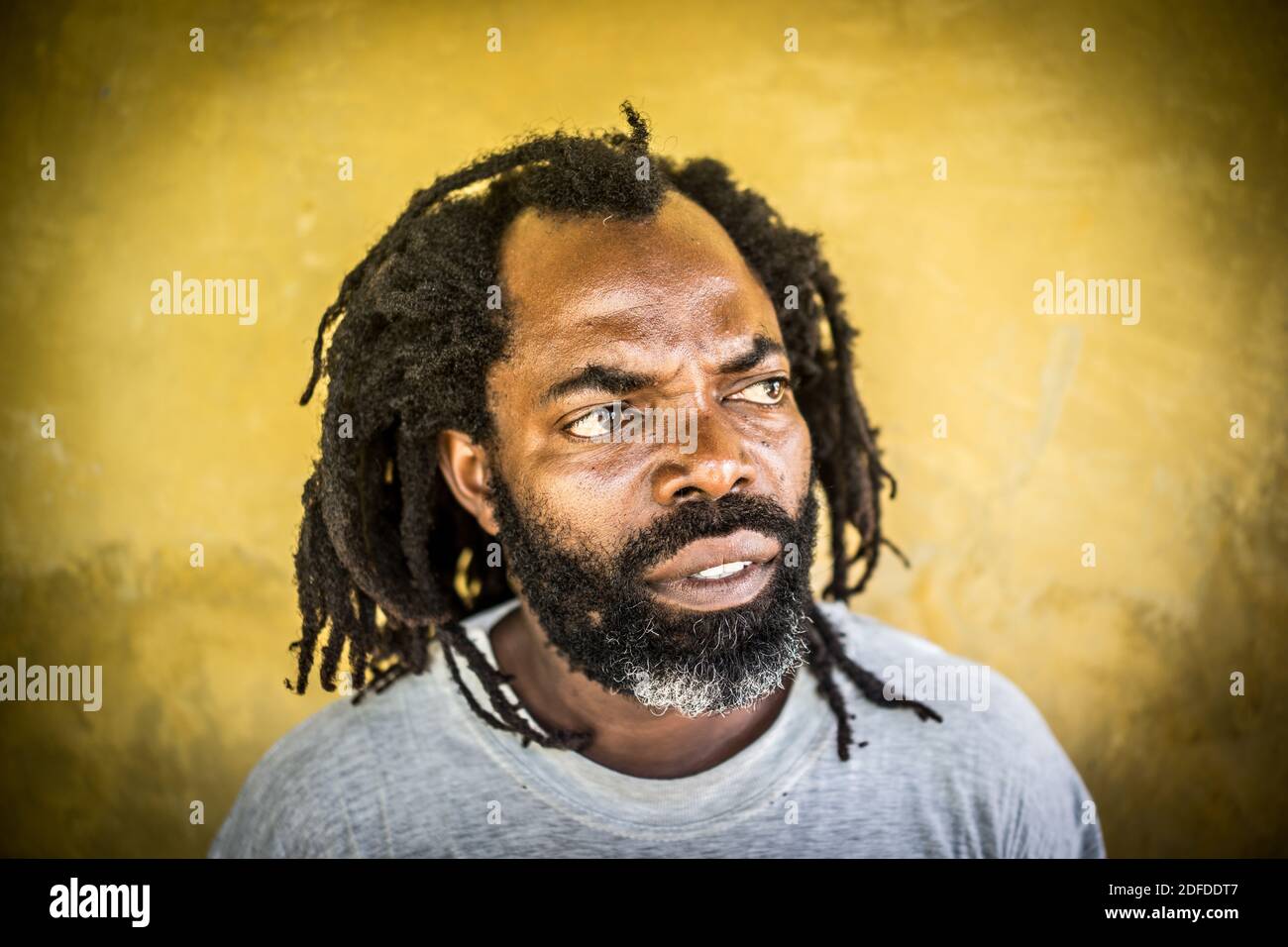 Portrait of African man Stock Photo - Alamy