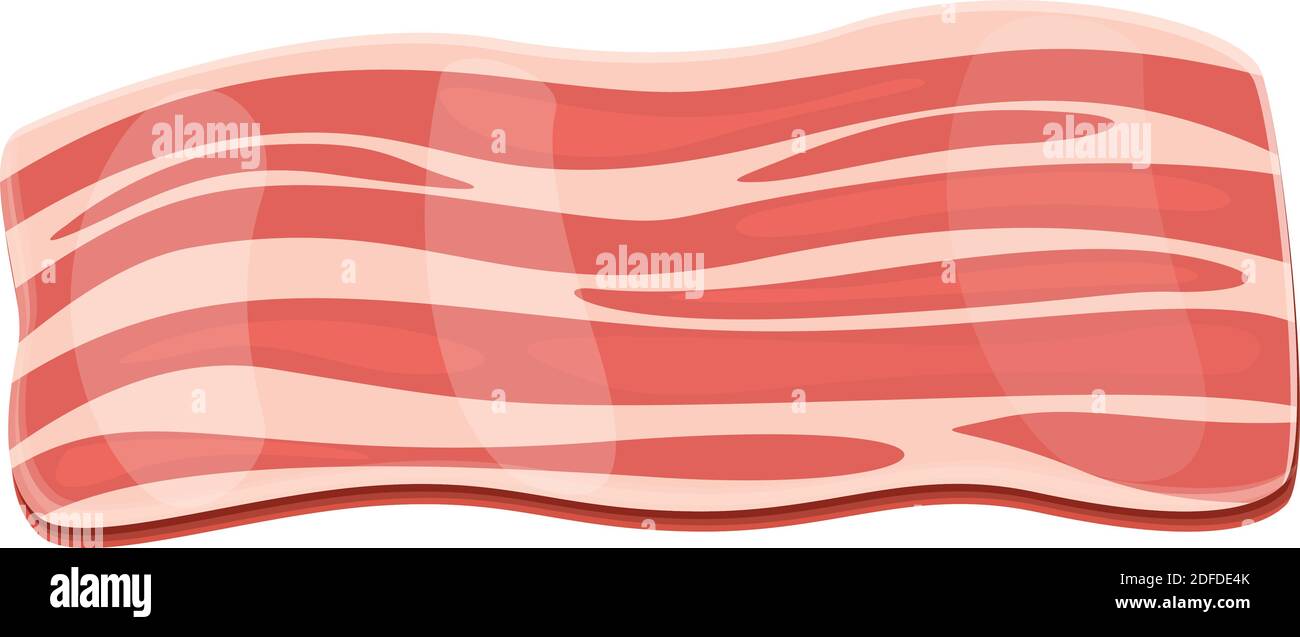 Bacon breakfast icon. Cartoon of bacon breakfast vector icon for web ...