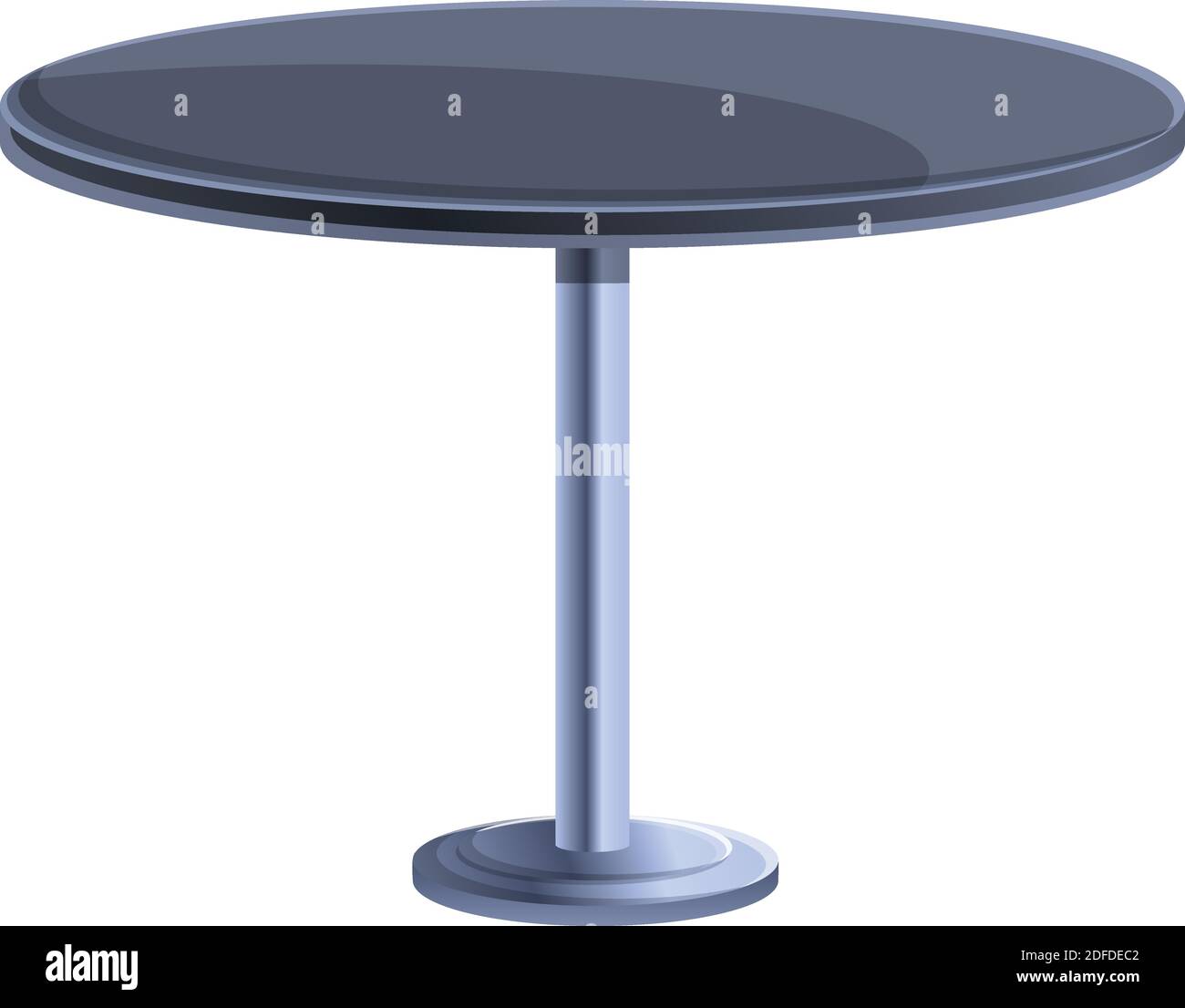 Steel table icon. Cartoon of steel table vector icon for web design ...