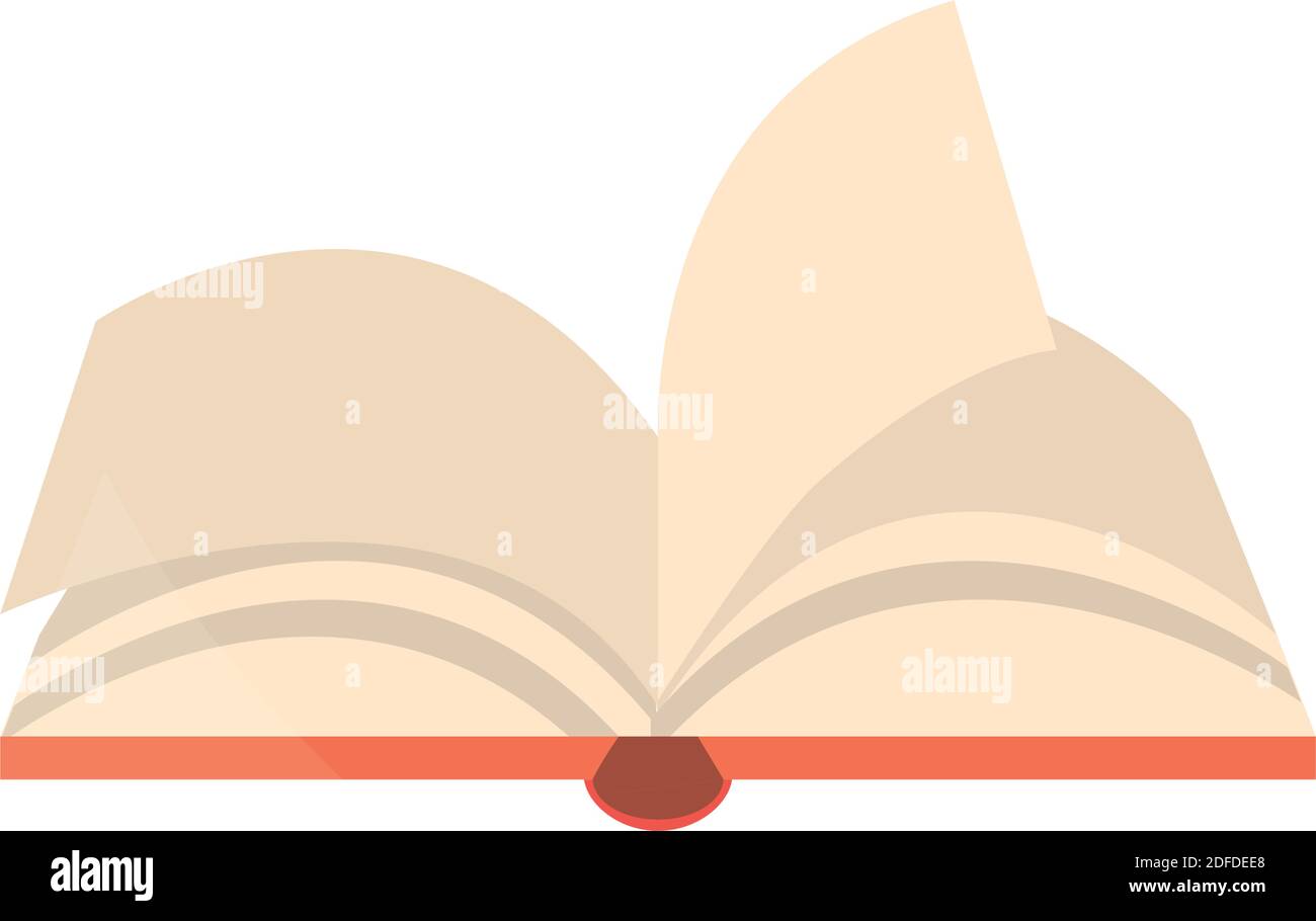 open book literature library, educational or learning vector ...