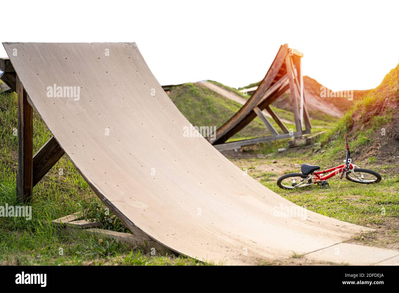 Bike ramp hi-res stock photography and images - Alamy