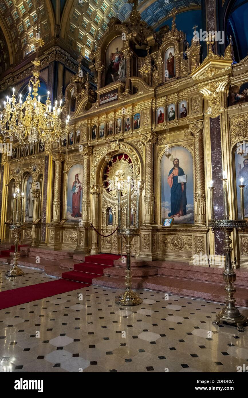 Sveti Stefan Church is known with the names of iron church (Turkish ...