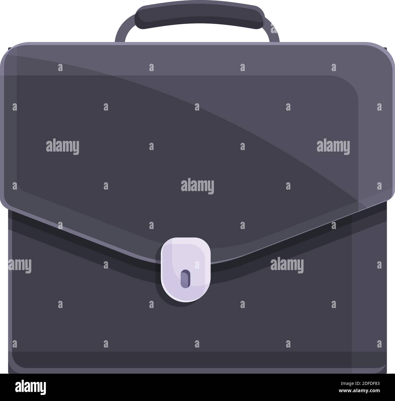 Male briefcase icon. Cartoon of male briefcase vector icon for web ...