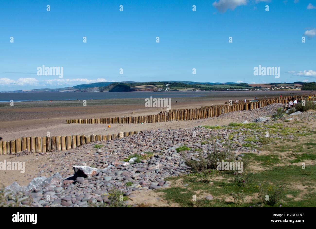 The beach at Dunster, Somerset, England, UK Stock Photo - Alamy