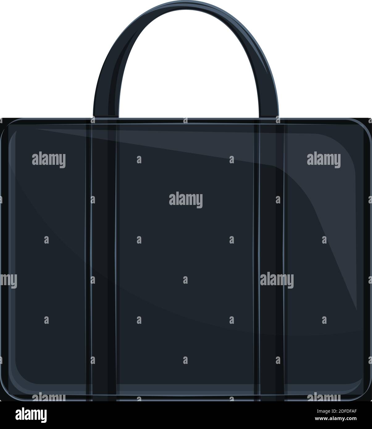 Job briefcase icon. Cartoon of job briefcase vector icon for web design ...