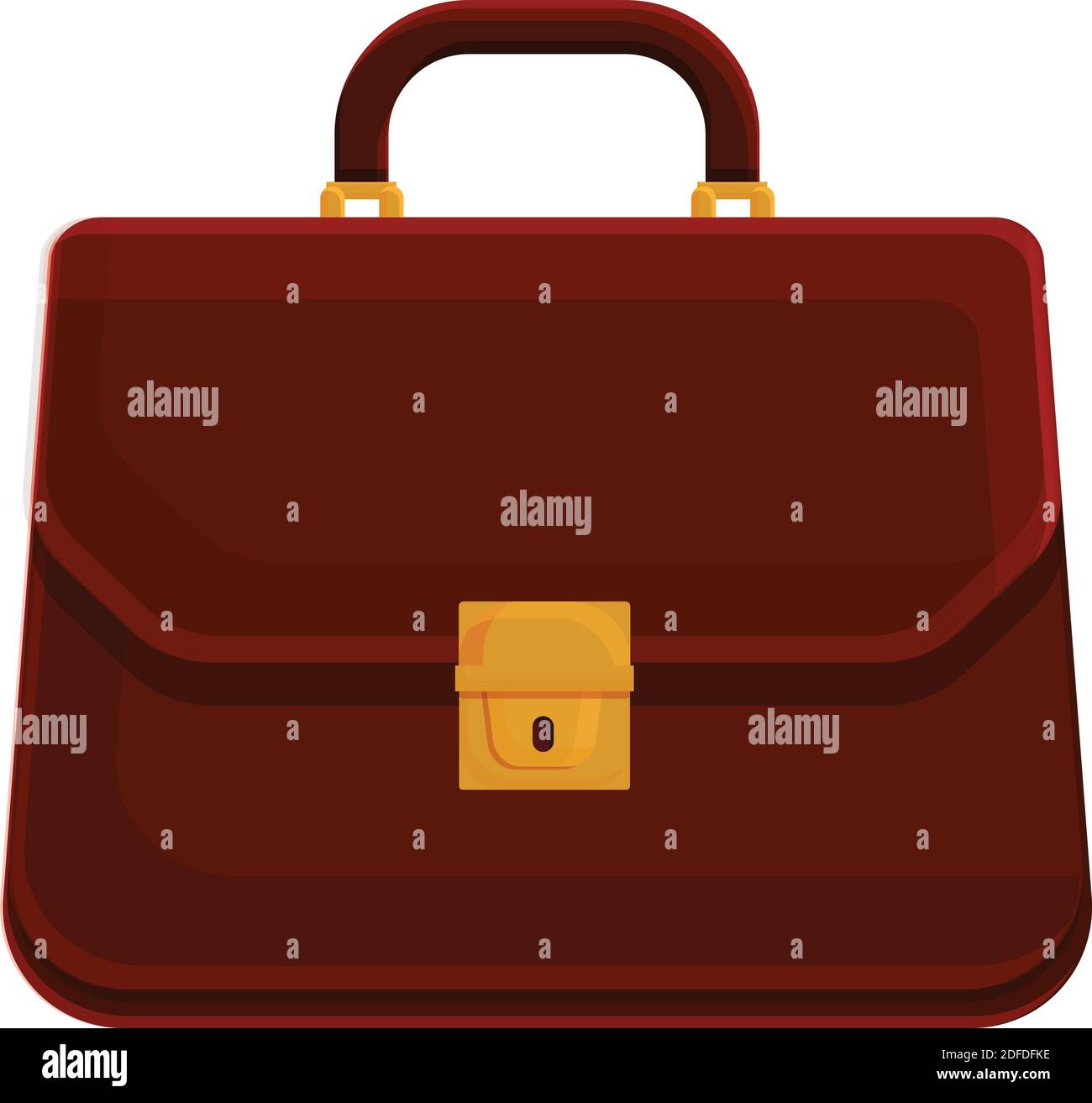 Career briefcase icon. Cartoon of career briefcase vector icon for web ...
