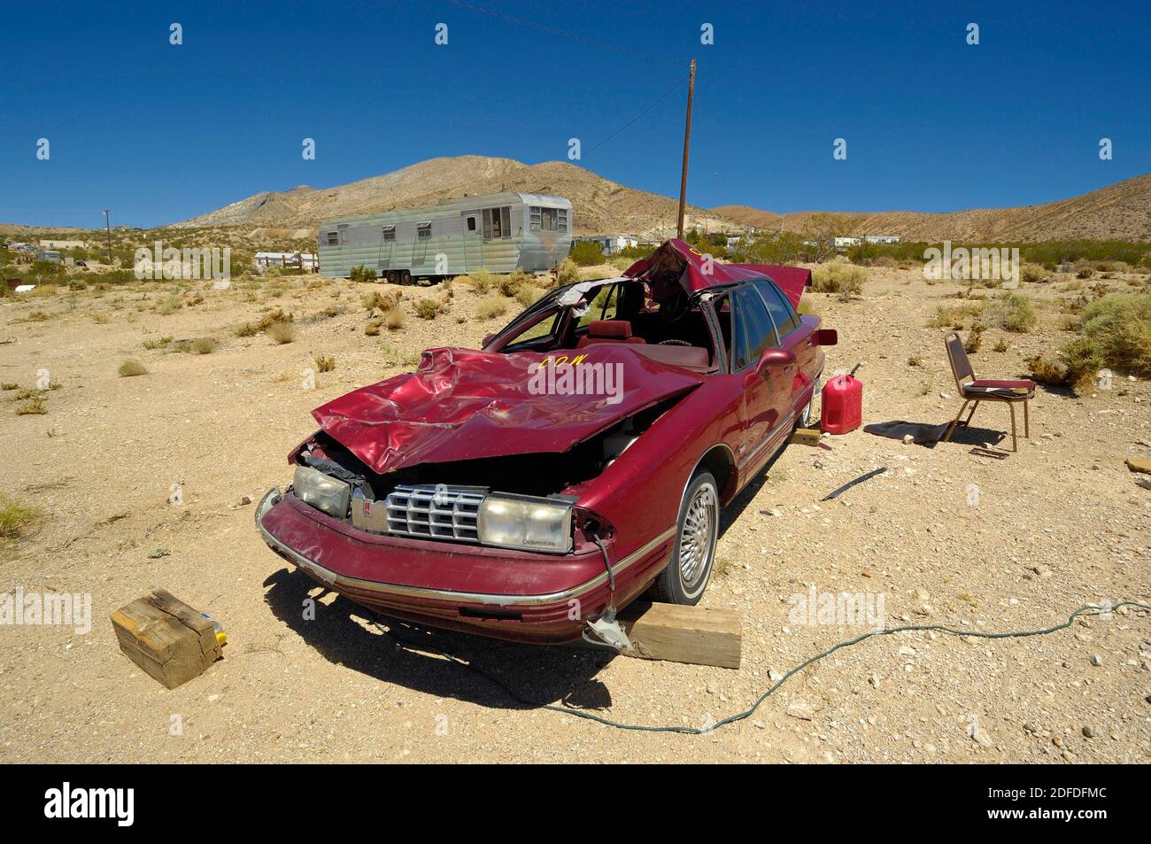 Darwin ghost town, California, USA Stock Photo - Alamy