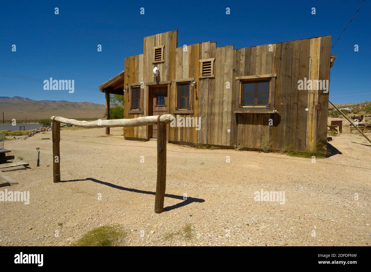 Darwin ghost town, California, USA Stock Photo - Alamy