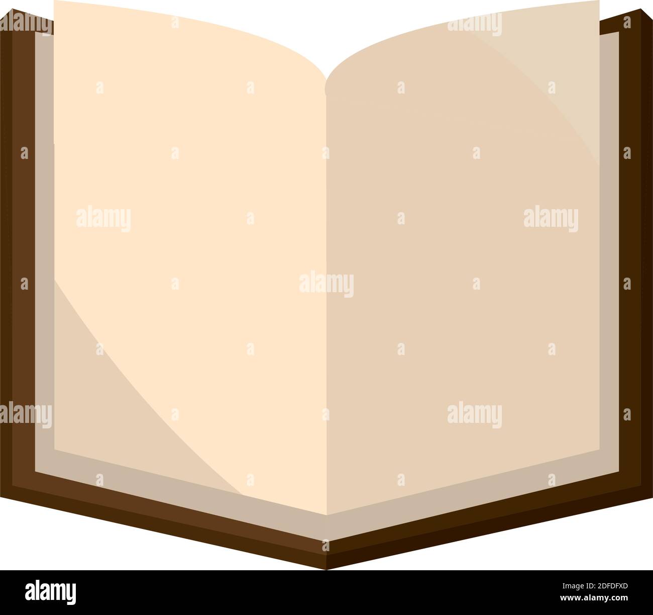 open book library, educational or learning vector illustration Stock ...