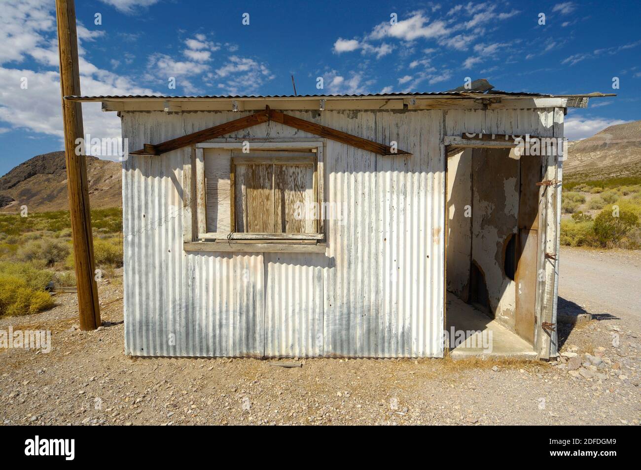 Rhyolite Ghost Town, Nye County, Nevada, USA Stock Photo - Alamy