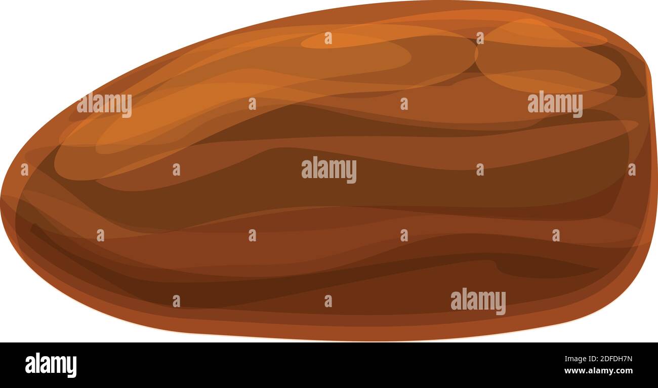 Whole shea tree nut icon. Cartoon of whole shea tree nut vector icon ...