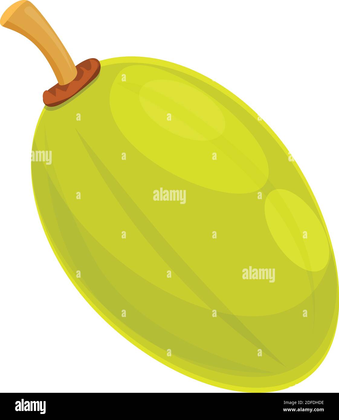 Green nut shea icon. Cartoon of green nut shea vector icon for web ...
