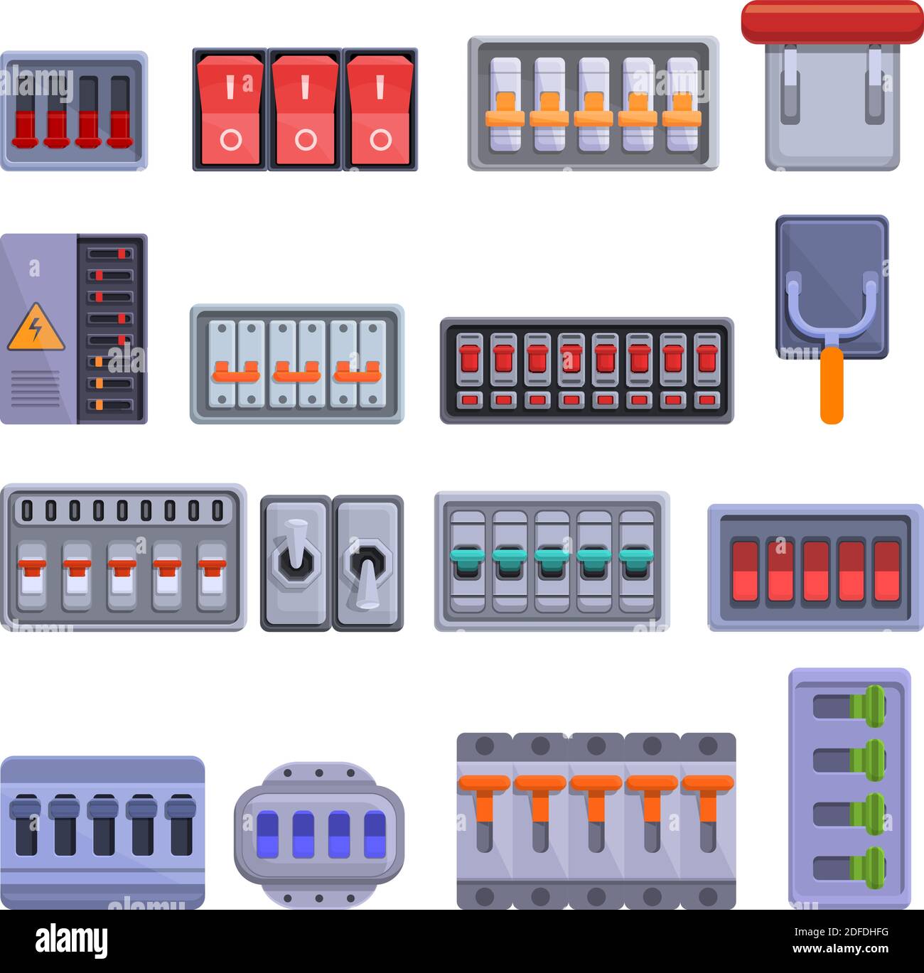 Cartoon light switch hi-res stock photography and images - Alamy