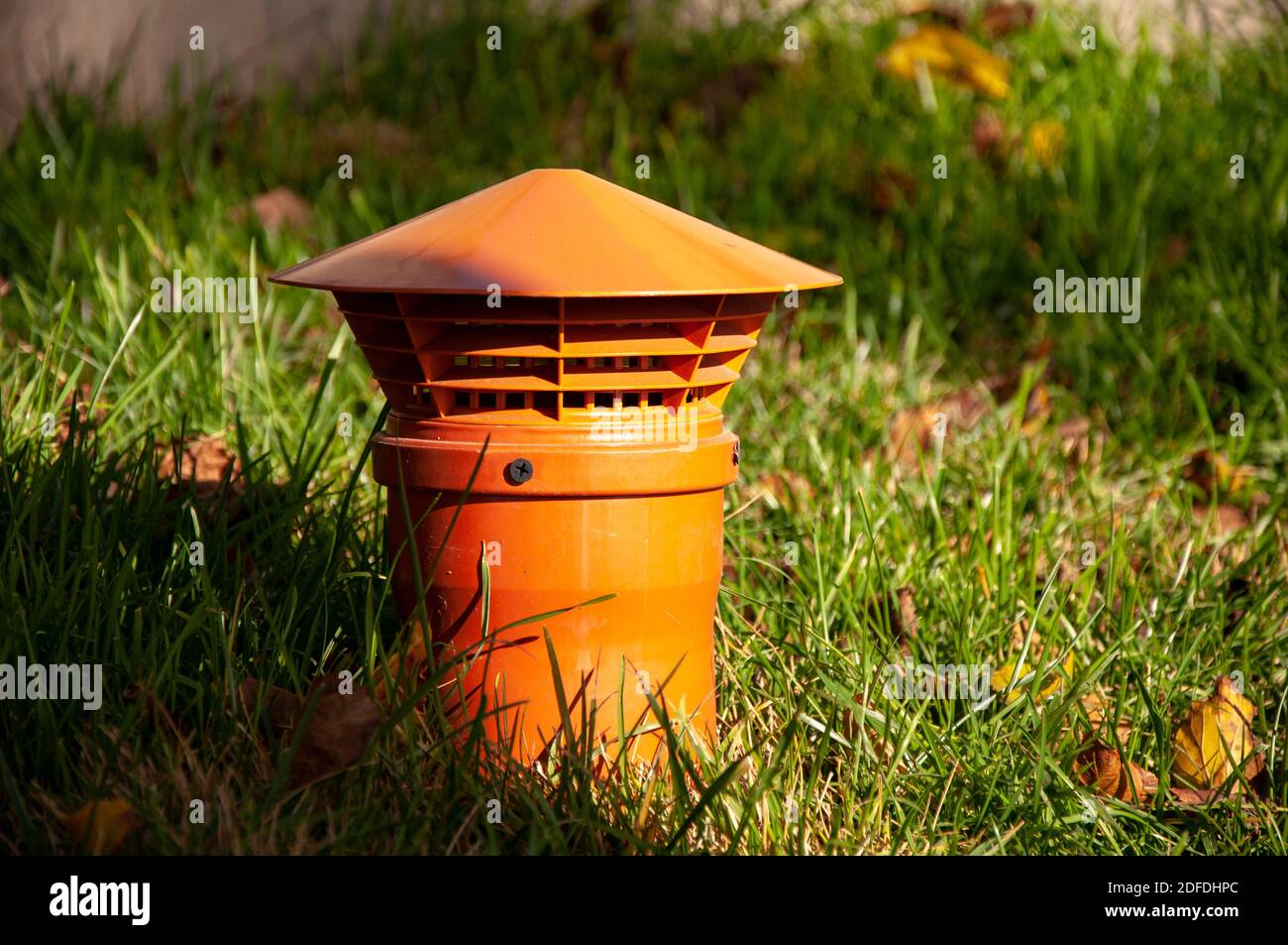 Orange plastic pipe hi-res stock photography and images - Alamy