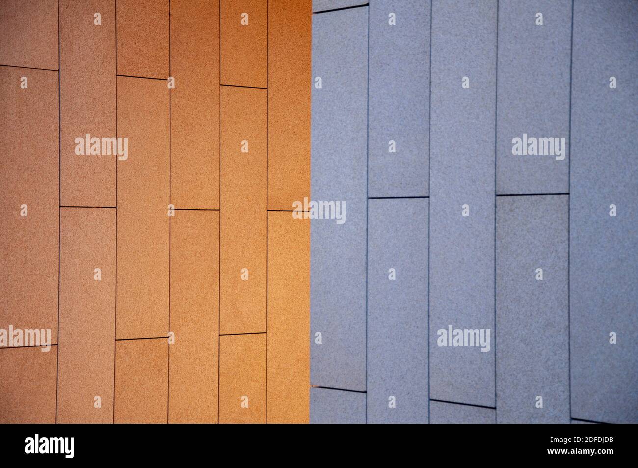 sandstone brick wall texture exterior decorative Stock Photo - Alamy