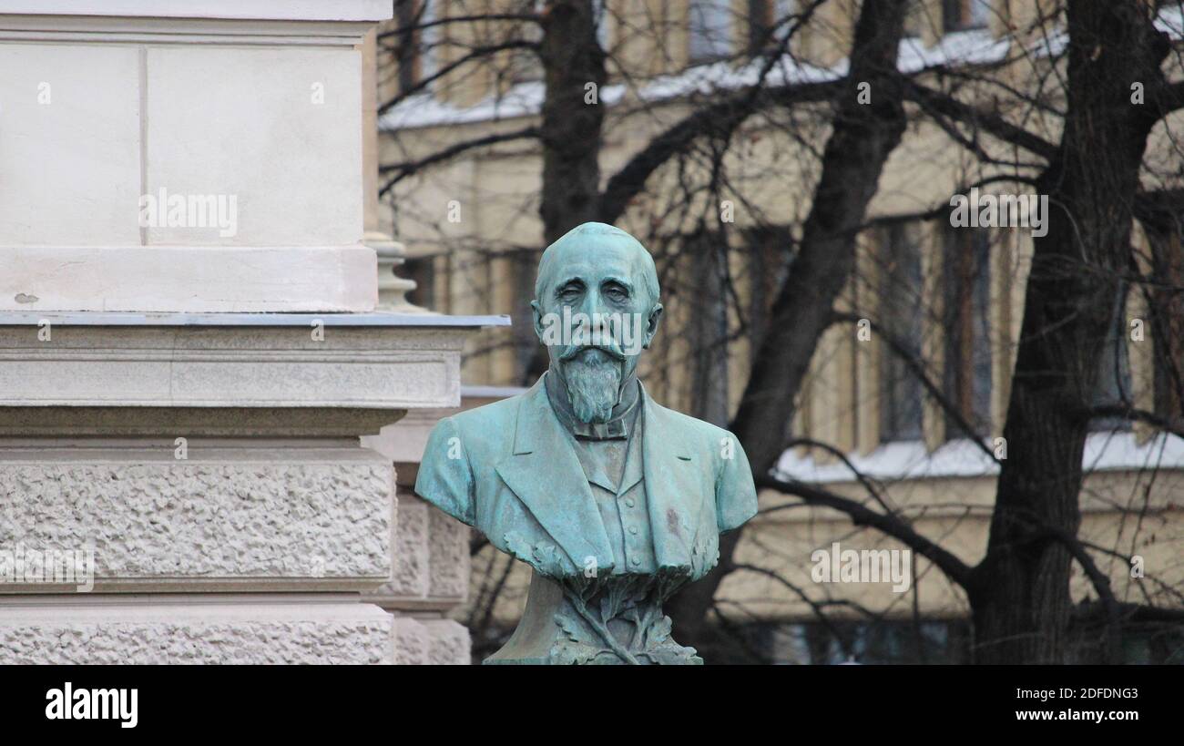 Leo Mechelin 1909 Walter Runeberg, Helsinki Stock Photo - Alamy