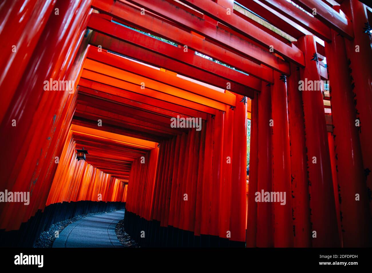 Best view of Japanese religious red object Stock Photo - Alamy