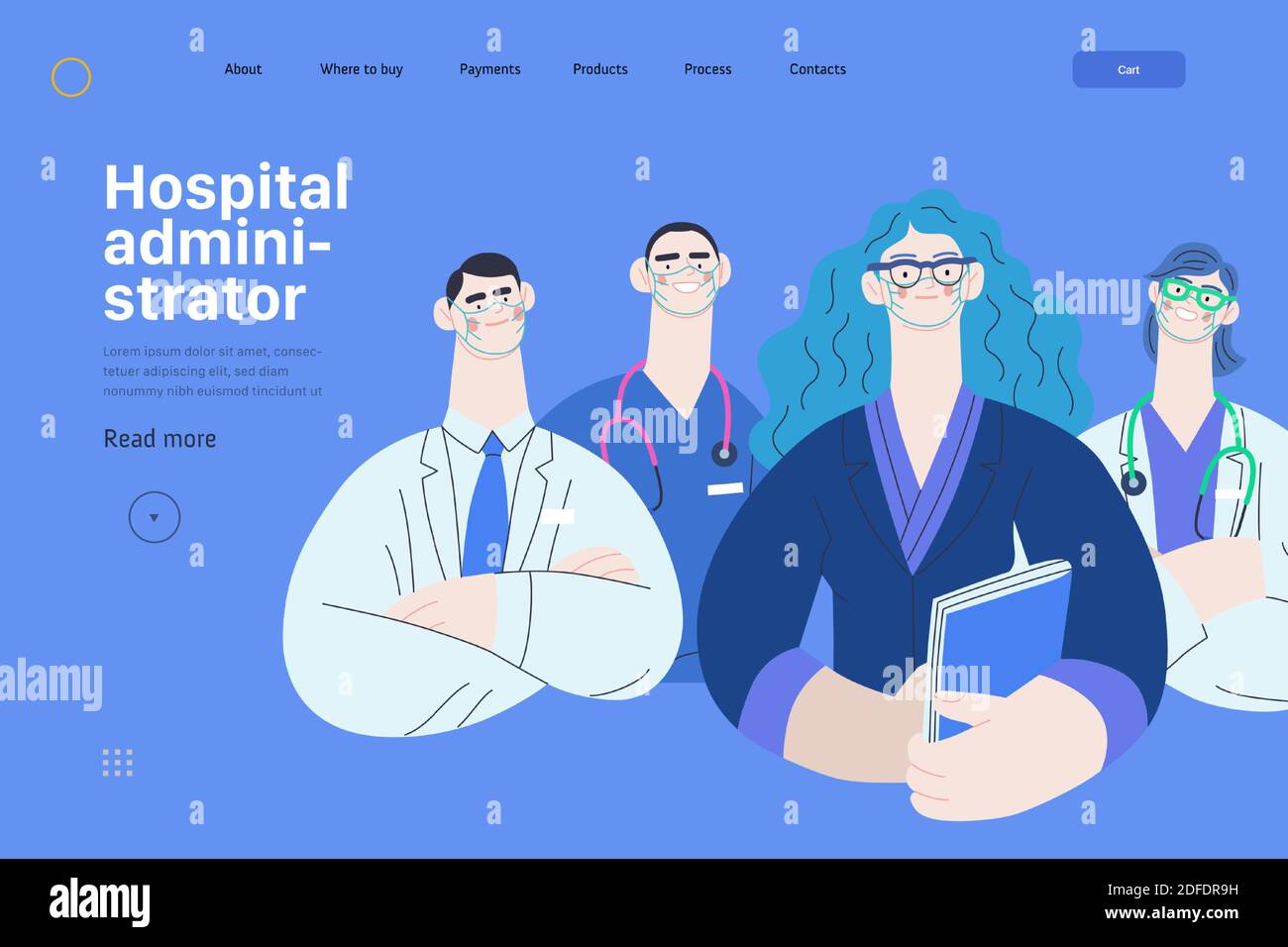 Hospital chief Stock Vector Images - Alamy