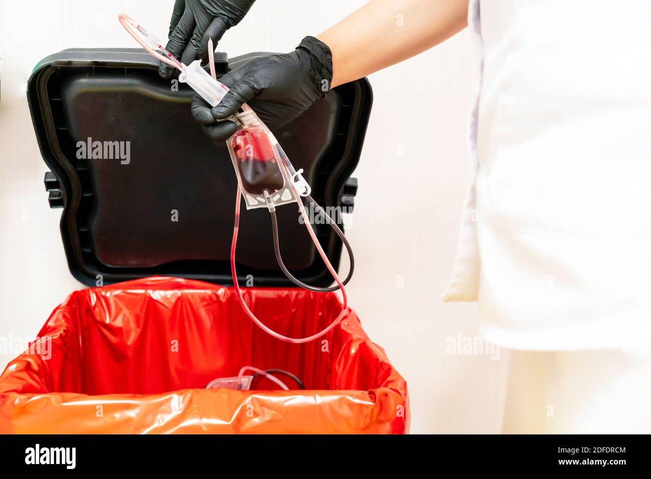 Hospital waste nurse hi-res stock photography and images - Alamy