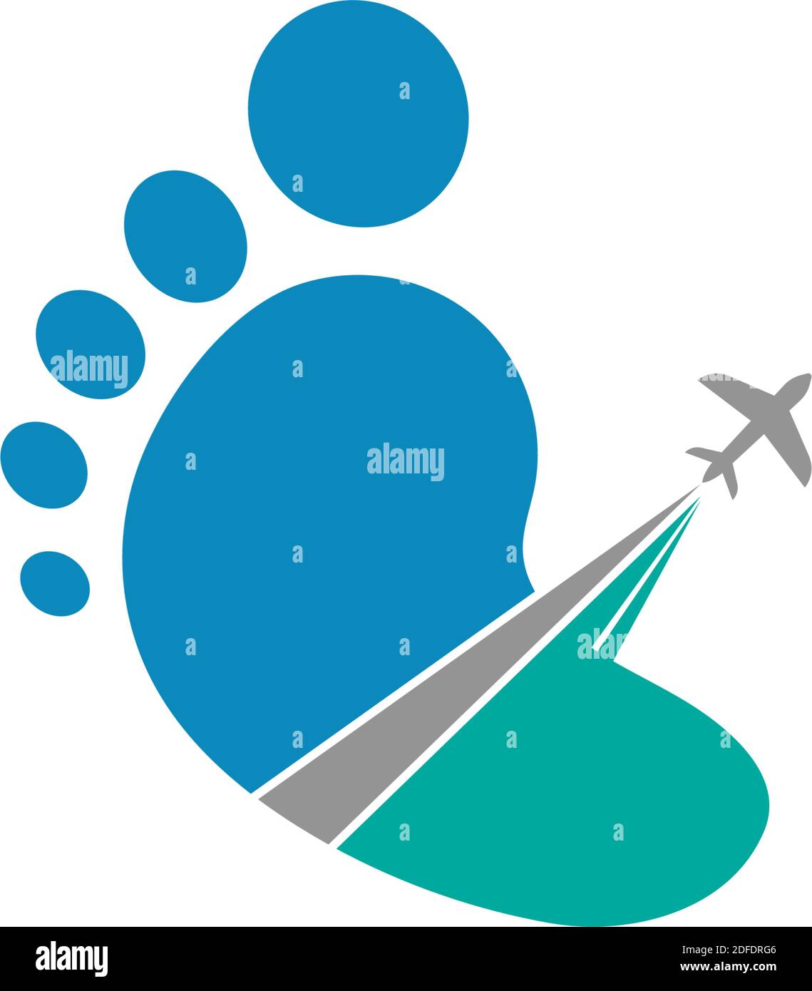 Footsteps logo icon design Stock Vector Image & Art - Alamy