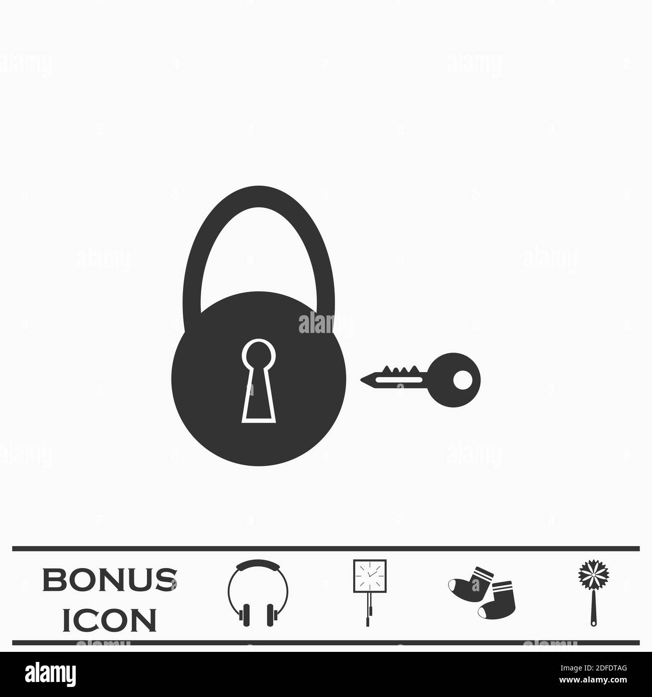 Black Art Lock And Key