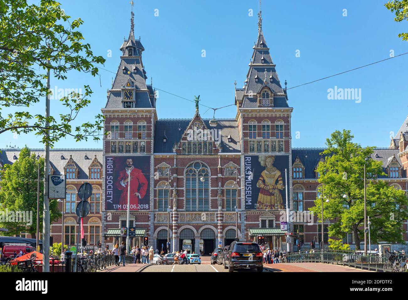 Amsterdam, Netherlands - May 15, 2018: Rijksmuseum Dutch National ...