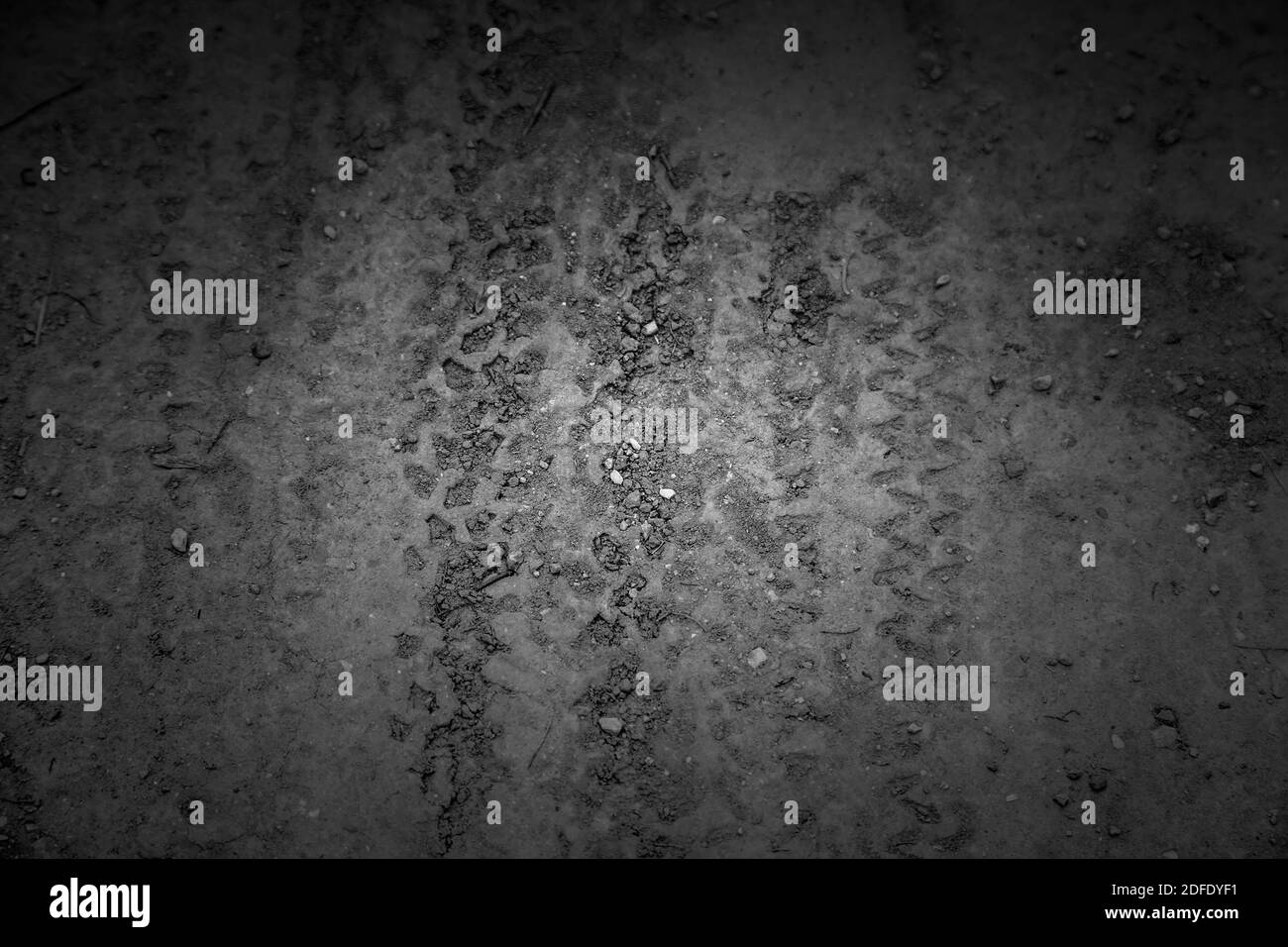 Wheel tracks on urban street, vehicle skidding, texture Stock Photo - Alamy