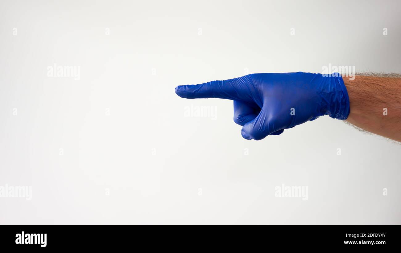 Body language doctor points hi-res stock photography and images - Alamy