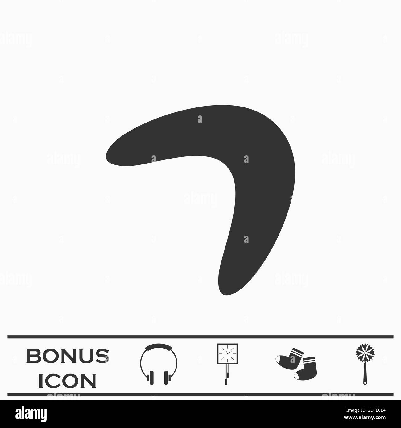 Throw boomerang Black and White Stock Photos & Images - Alamy