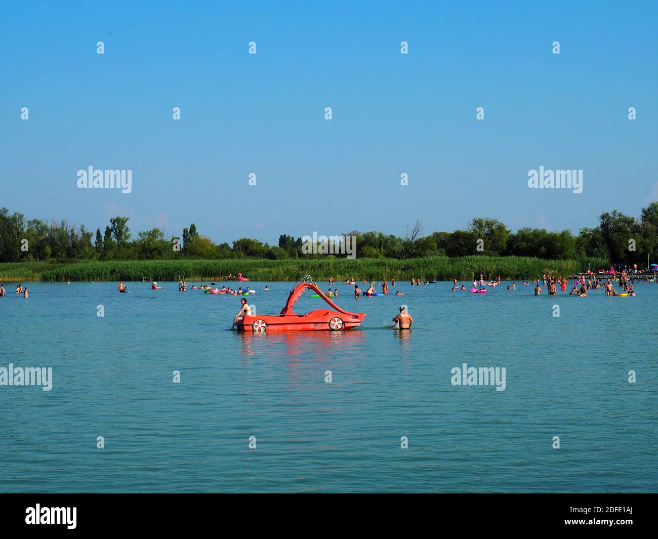 Balaton strand hi-res stock photography and images - Alamy