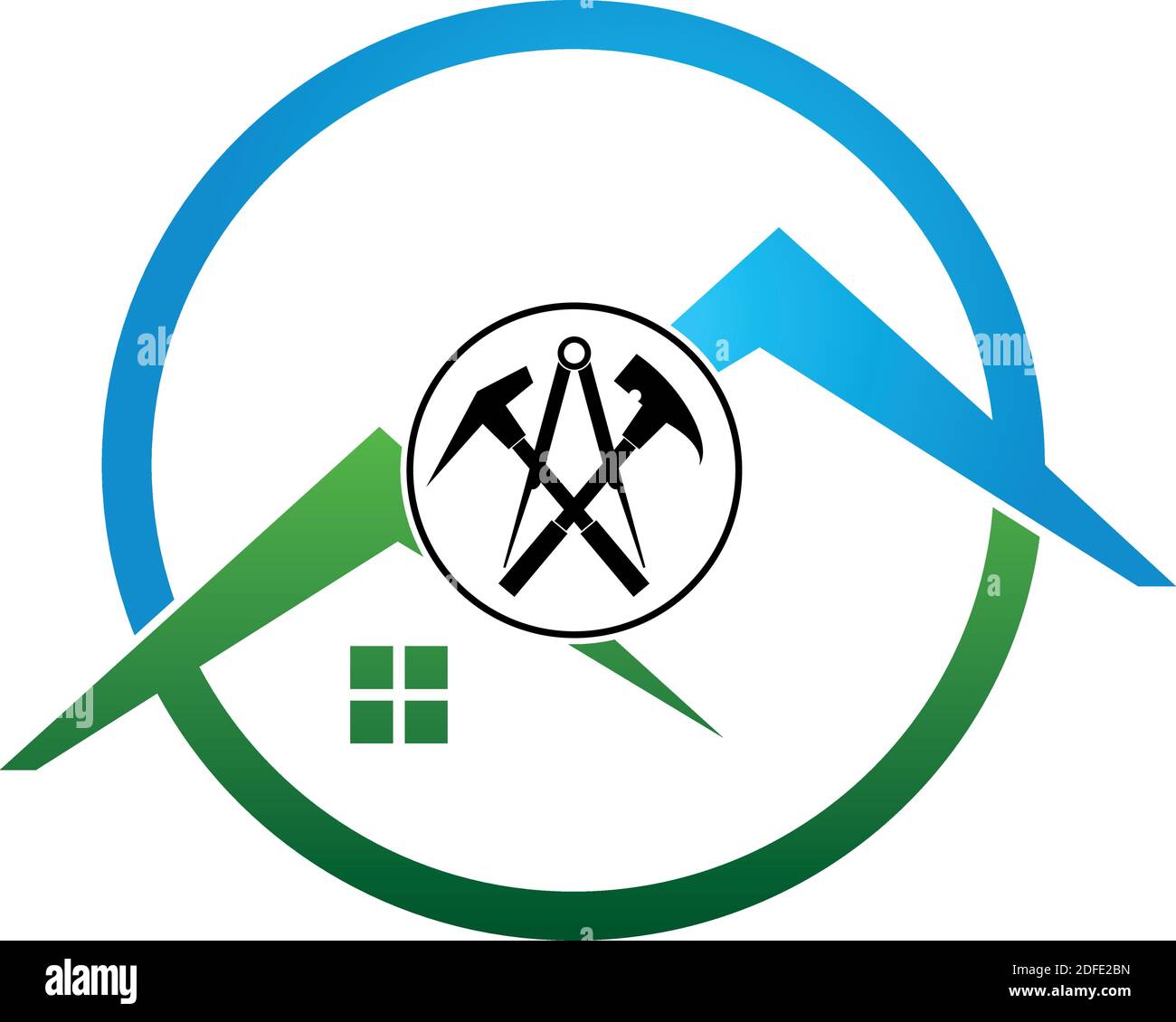 Roofing master Stock Vector Images - Alamy