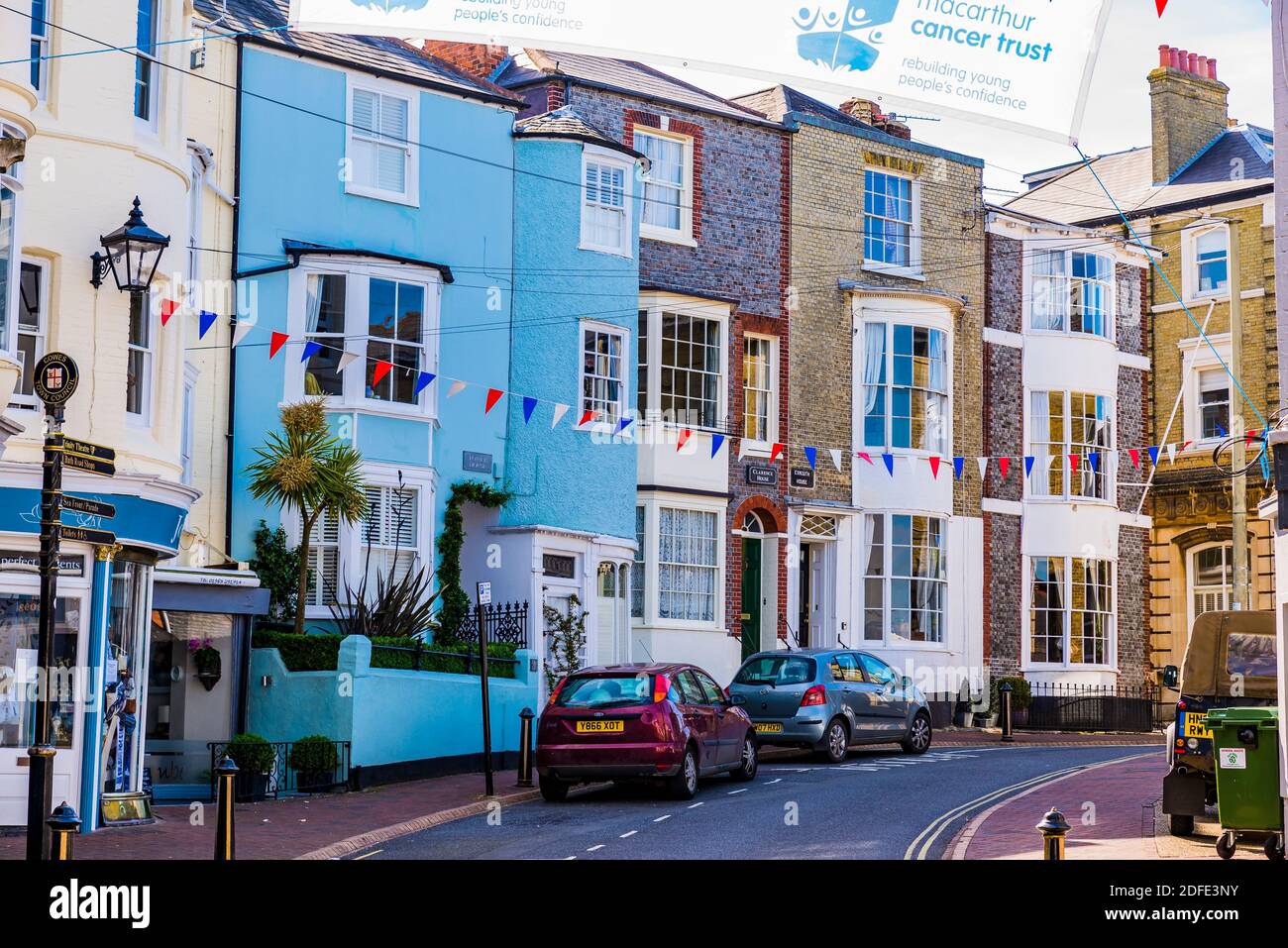 Bath Rd. Cowes, Isle of Wight, England, United Kingdom, Europe Stock ...