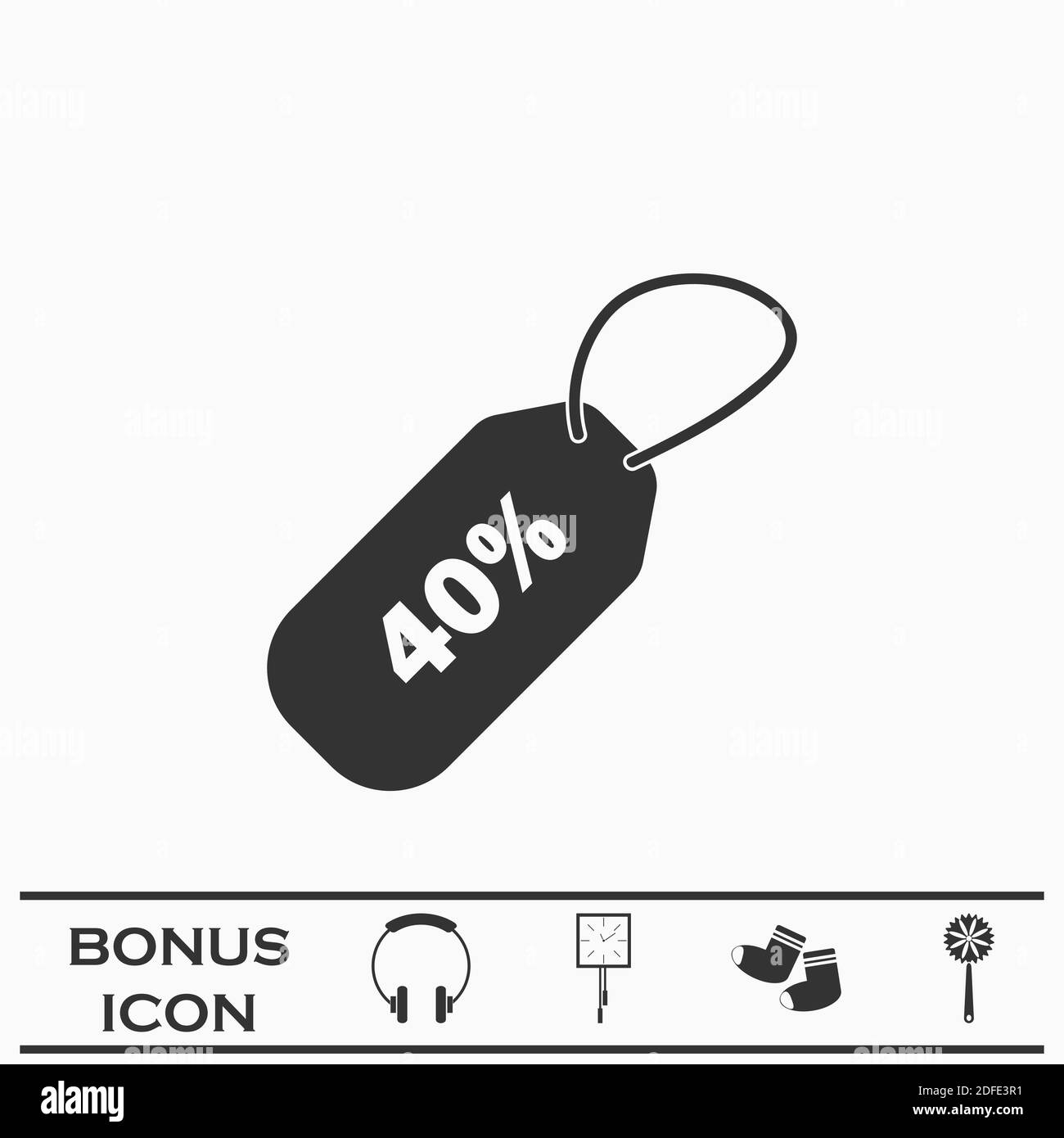 Discount Icon Black And White