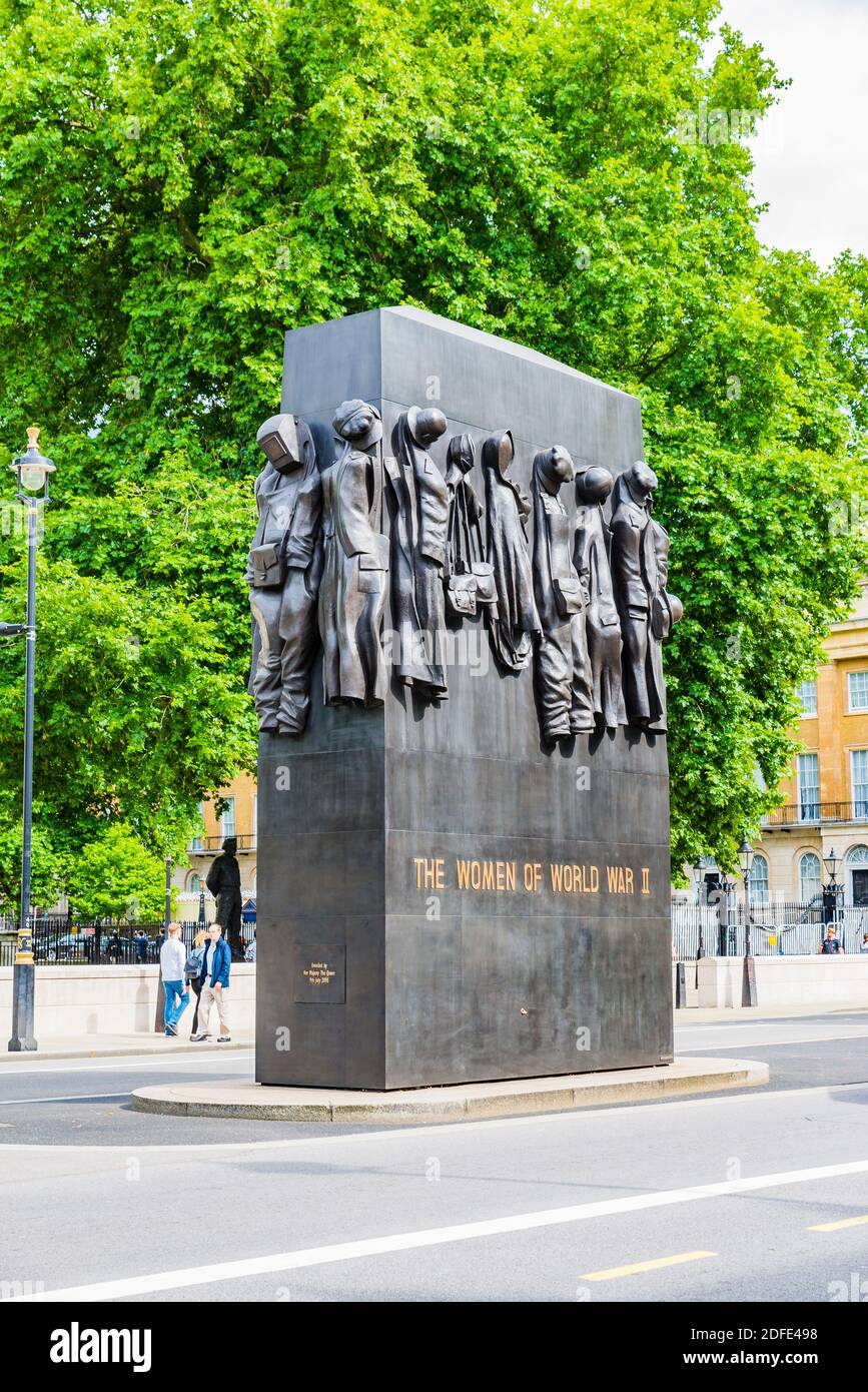 Monument to the Women of World War II, British national war memorial ...