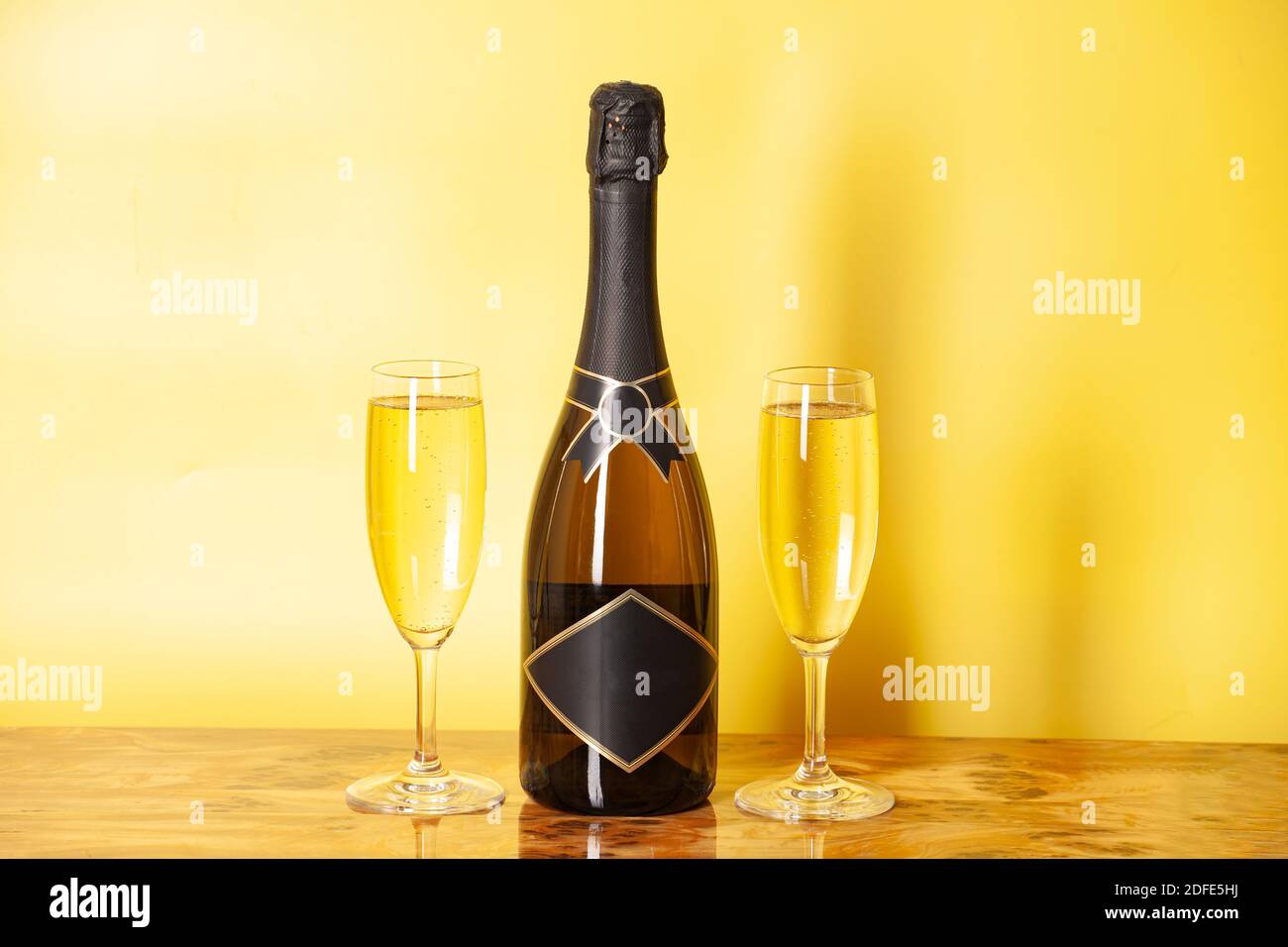 Celebration theme glasses bottle hi-res stock photography and images ...