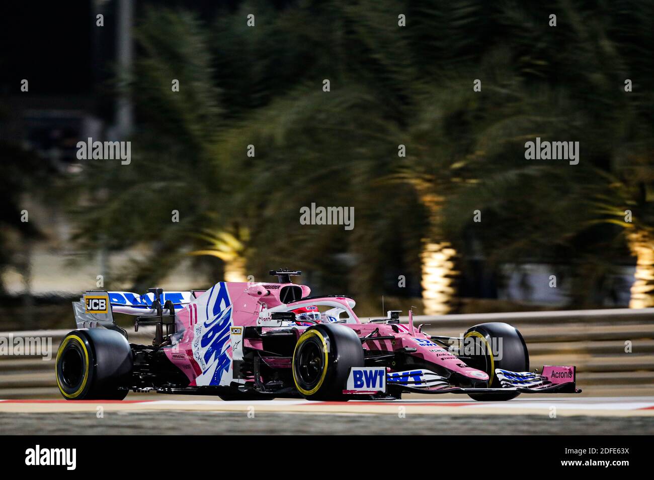 11 PEREZ Sergio (mex), Racing Point F1 RP20, action during the Formula ...