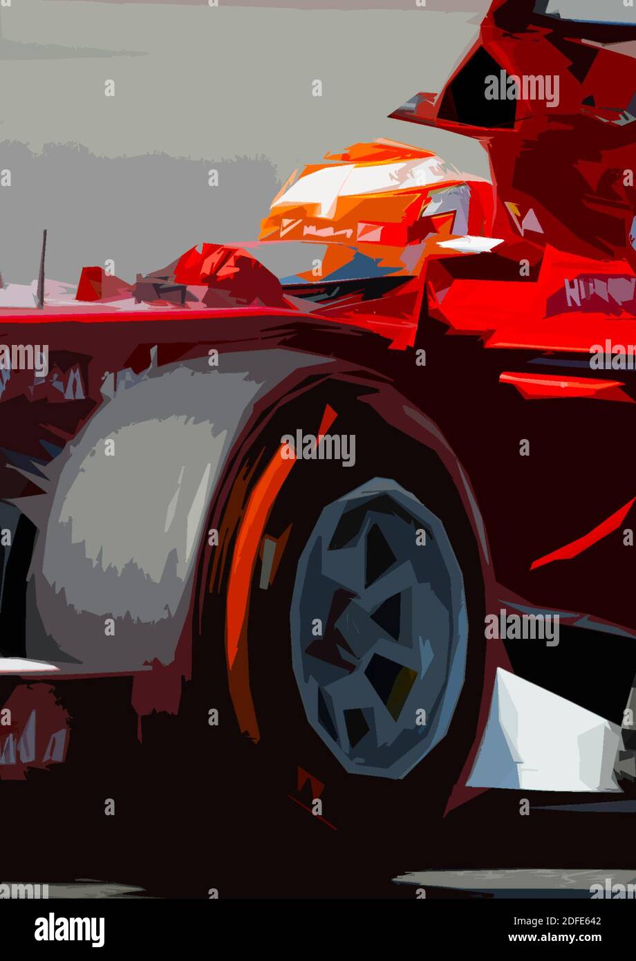 Formula One car racing Stock Photo - Alamy