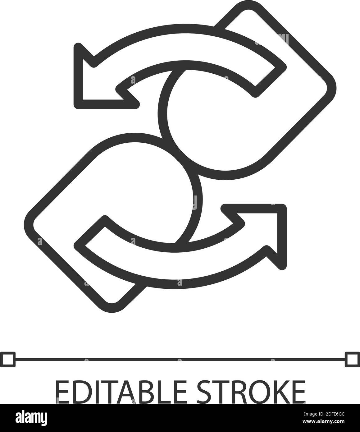 Loading pixel perfect linear icon Stock Vector Image & Art - Alamy