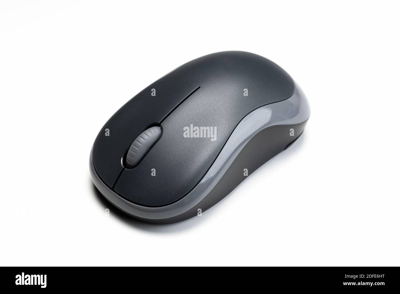 Wireless computer mouse on white background Stock Photo - Alamy
