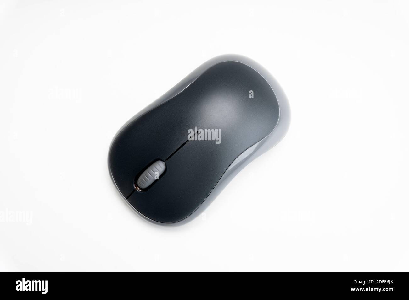 Wireless computer mouse on white background Stock Photo - Alamy