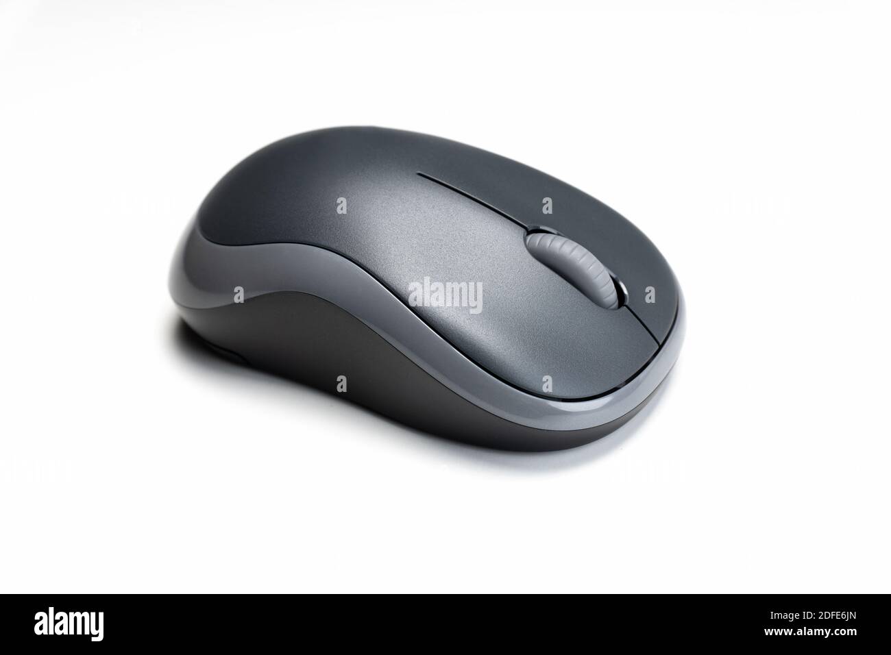 Wireless computer mouse on white background Stock Photo - Alamy