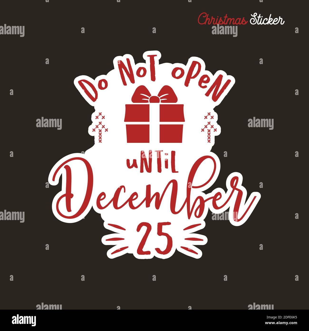 Until december Stock Vector Images - Alamy