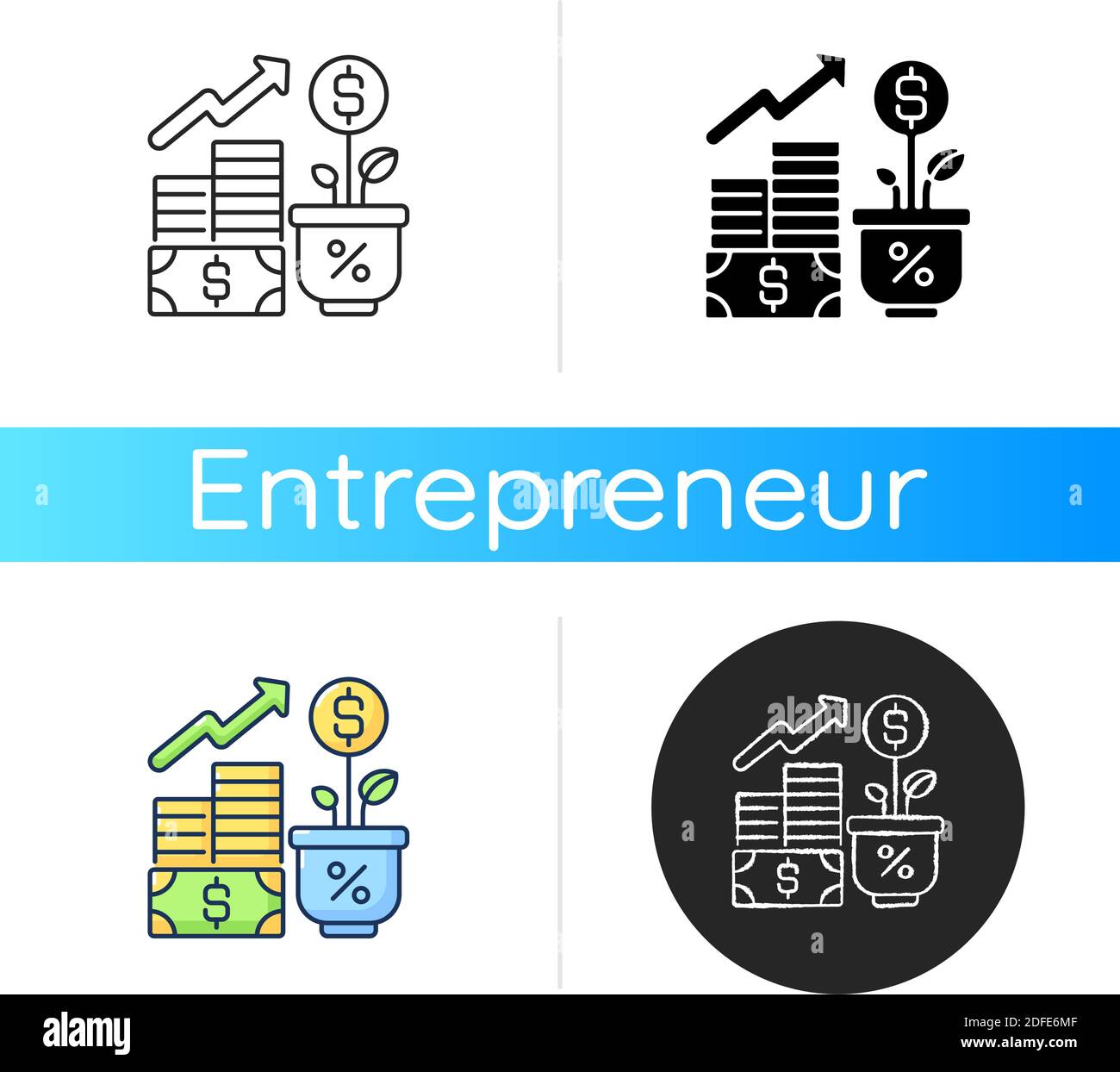 Income increase icon Stock Vector Image & Art - Alamy