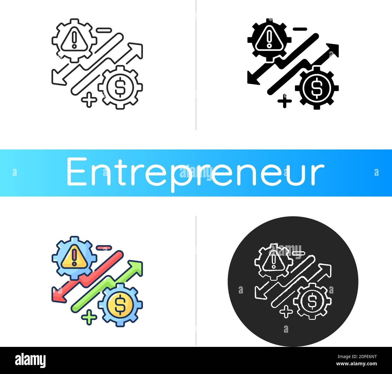 Business risks icon Stock Vector Image & Art - Alamy