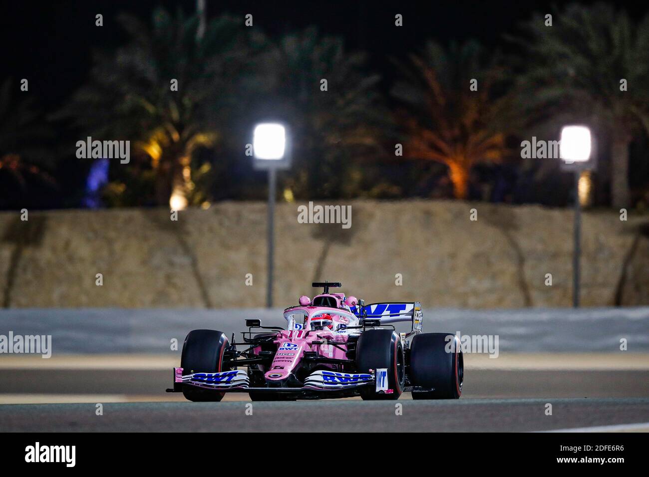11 PEREZ Sergio (mex), Racing Point F1 RP20, action during the Formula ...