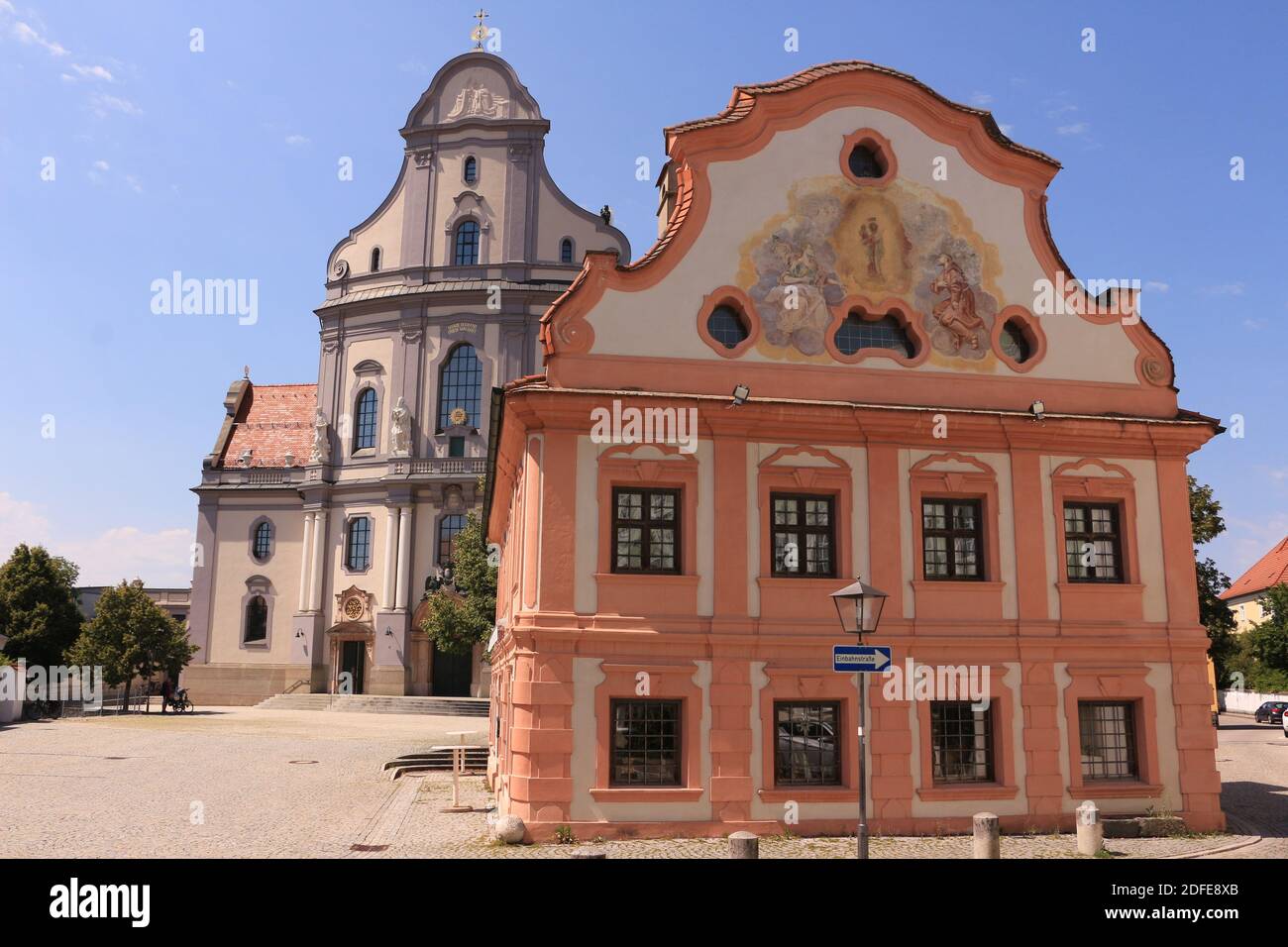Impressionen aus dem Wallfahrtsort Altötting in Bayern Stock Photo - Alamy
