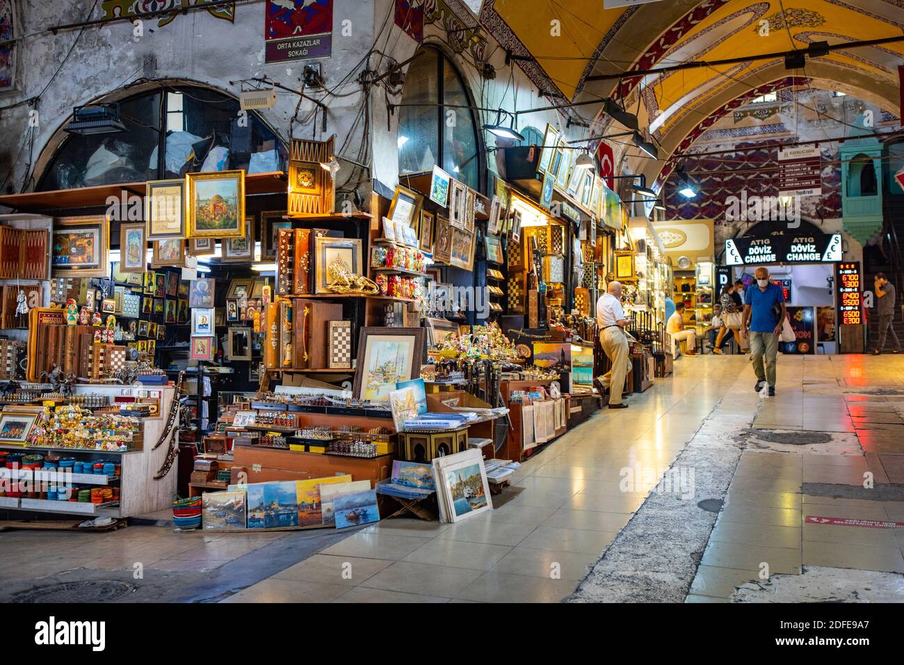 Grand Bazaar in Istanbul as one of the largest and oldest covered ...