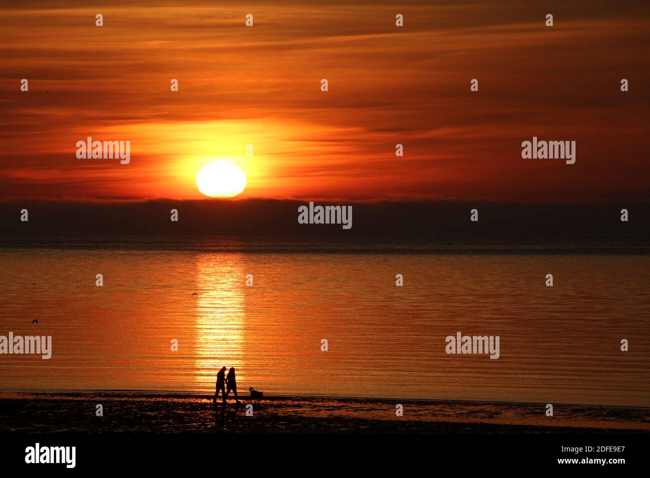 Couple scotland beach arran hi-res stock photography and images - Alamy